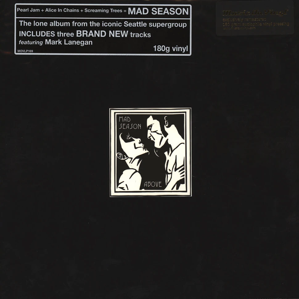 Mad Season - Above (2LP-Limited) | TLPma - Plak | Vinyl Koleksiyonu ve ...